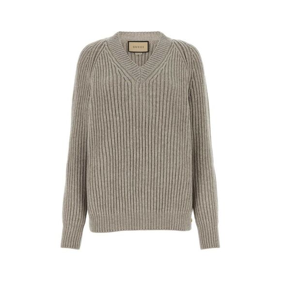 Gucci | Sweaters | Gucci Dove Grey Wool Sweater | Poshmark